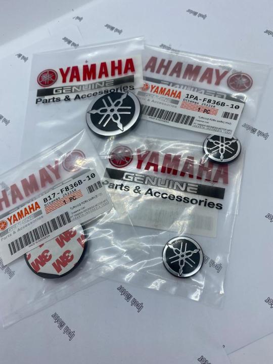 Yamaha Y15ZR / Y15 Gold Chrome Emblem Logo Full 4pc Set Original | Lazada