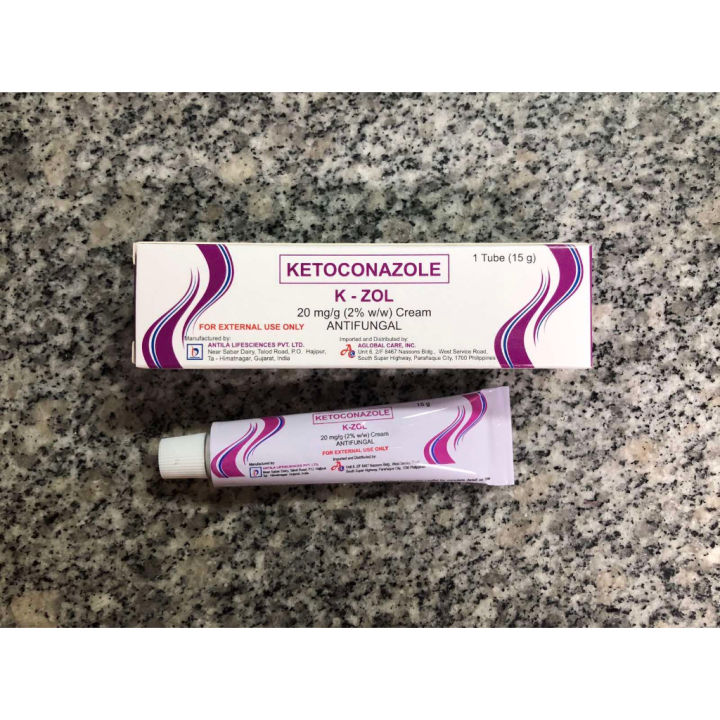 K-ZOL - Ketonazol Antifungal 20mg/g Cream 15g * | Lazada PH