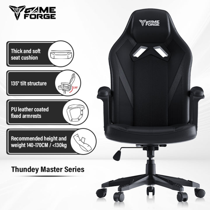 GAMEFORGE Gaming Chair Thunder Master Home official chair 5 -year ...