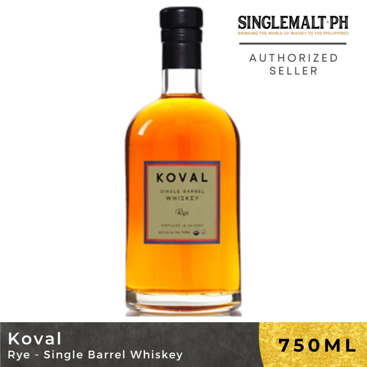 Koval Rye - Single Barrel Whiskey 75cl | Lazada PH