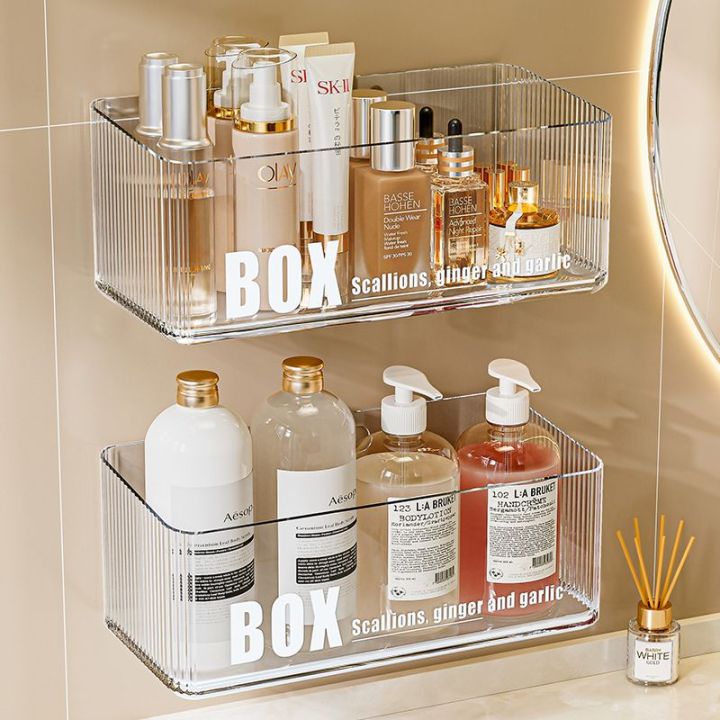 Toilet storage rack bathroom washroom washbasin wall mounted perforated ...