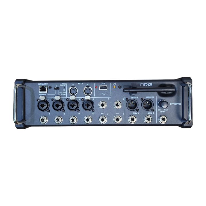 Mixer Midas MR12 ดิจิตอลมิกเซอร์ 12 แชนแนล เครื่องบันทึกสเตอริโอ USB ...
