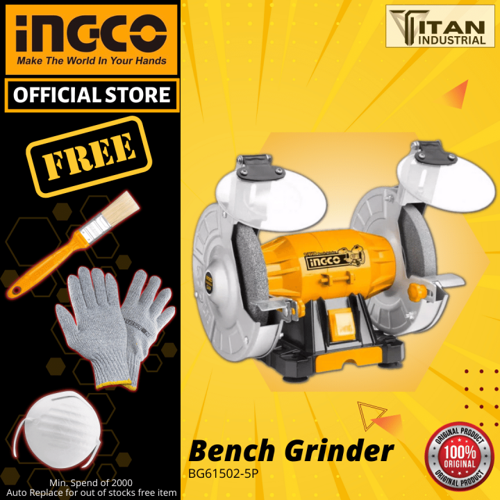 INGCO Bench Grinder • Tm ss | Lazada PH