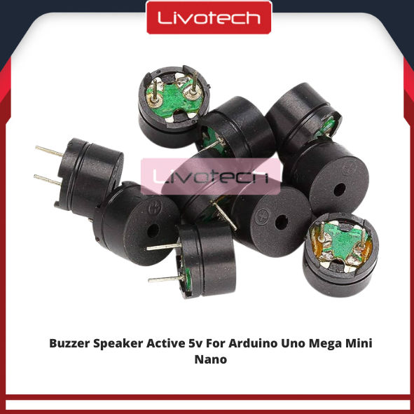 Buzzer Passive 3-12V 16 Ohm 12x8.5mm Buzer Pasif Sound Suara Arduino ...