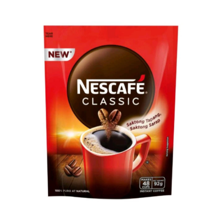 Nescafe Classic 92g Instant Coffee | Lazada PH