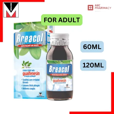 BREACOL Expectorant For Adult 60ml (EXP08/27) / 120ml (EXP09/27 ...