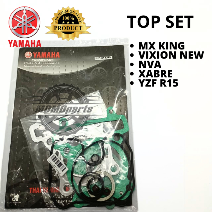ORIGINAL PAKING GASKET TOP SET TOPSET YAMAHA 2PV MX KING VIXION NEW NVA ...