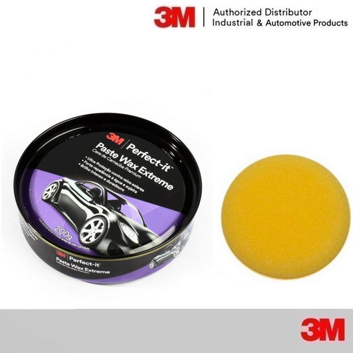 3M Extreme Paste Wax ขี้ผึ้งเคลือบเงารถยนต์ 200 กรัม | Lazada.co.th