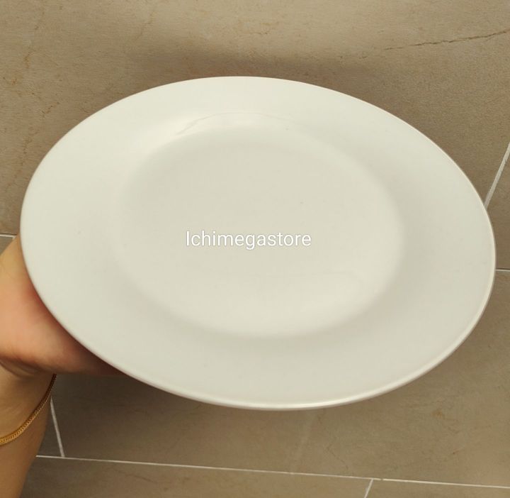 ICHIMEGASTORE Fine Porcelain Plate Luxury Piring Keramik Hotel S ...