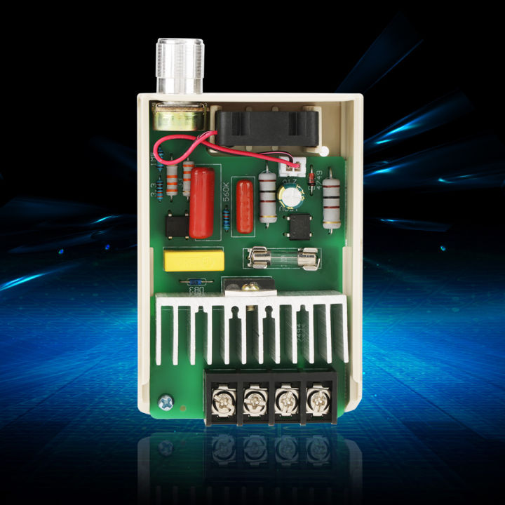 Variable Voltage Controller AC 220V 4000W SCR Thyristor Digital Control ...