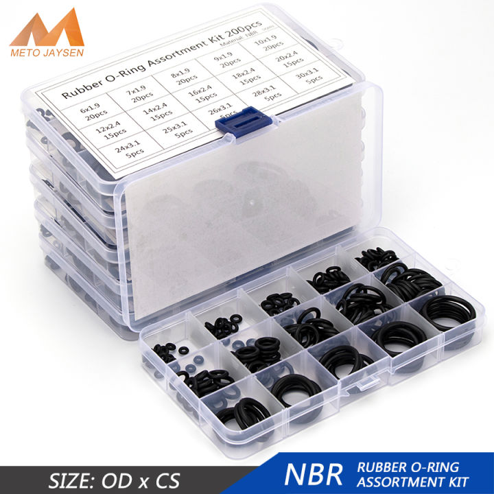 Versatile Durable NBR Oring Rubber Seal Thicknss 1/1.5/1.9/2.4/3.1mm ...