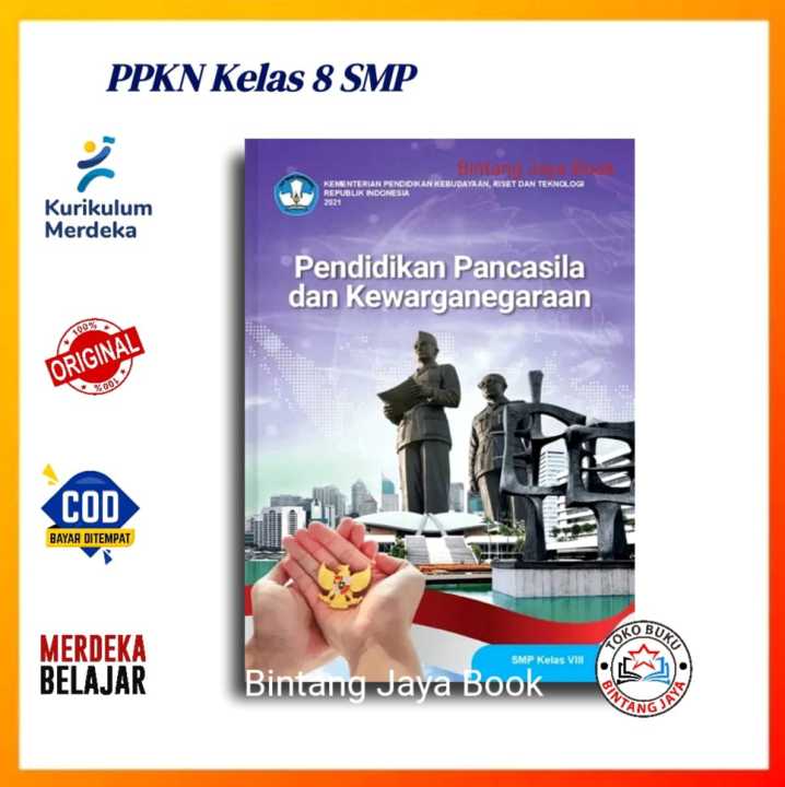 Buku Siswa PPKn Kelas 8 Kurikulum Merdeka | Lazada Indonesia