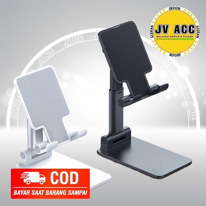 BISA COD - NEW ANTI SLIP FOLDING PHONE STAND FOR ZOOM MEETING AND ...