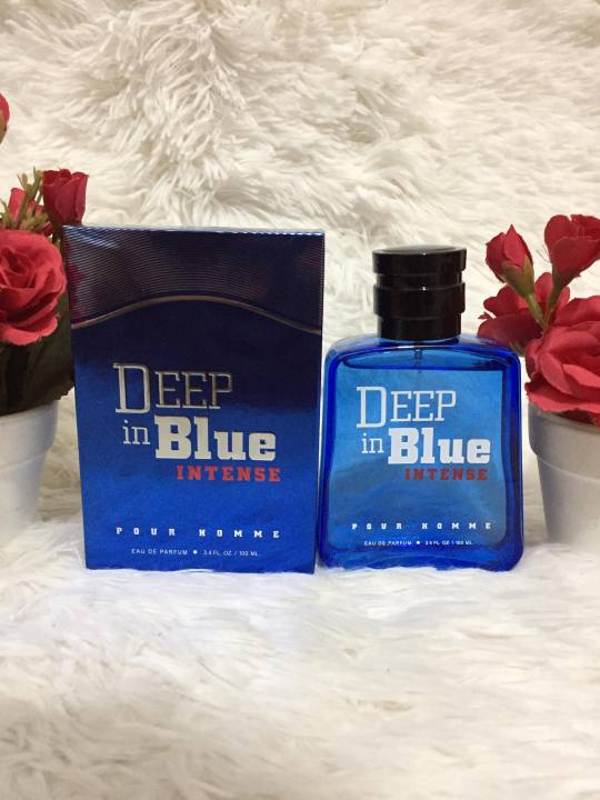 DEEP IN BLUE INTENSE FRAGRANCE PERFUME SPRAY 100 ML (6168) | Lazada PH