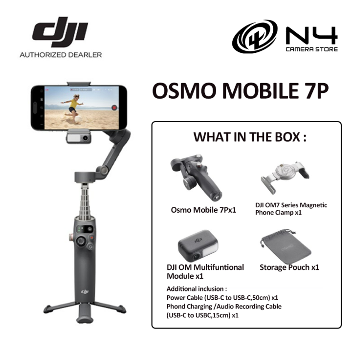 DJI OSMO MOBILE 7/OSMO MOBILE 7P/OSMO MOBILE6 - Handheld 3-Axis Smartphone Gimbal Foldable ...