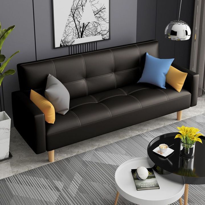 3 Modes Sofa Bed Multifunction Sofa Bed PU LeatherSofa Bed | Lazada ...