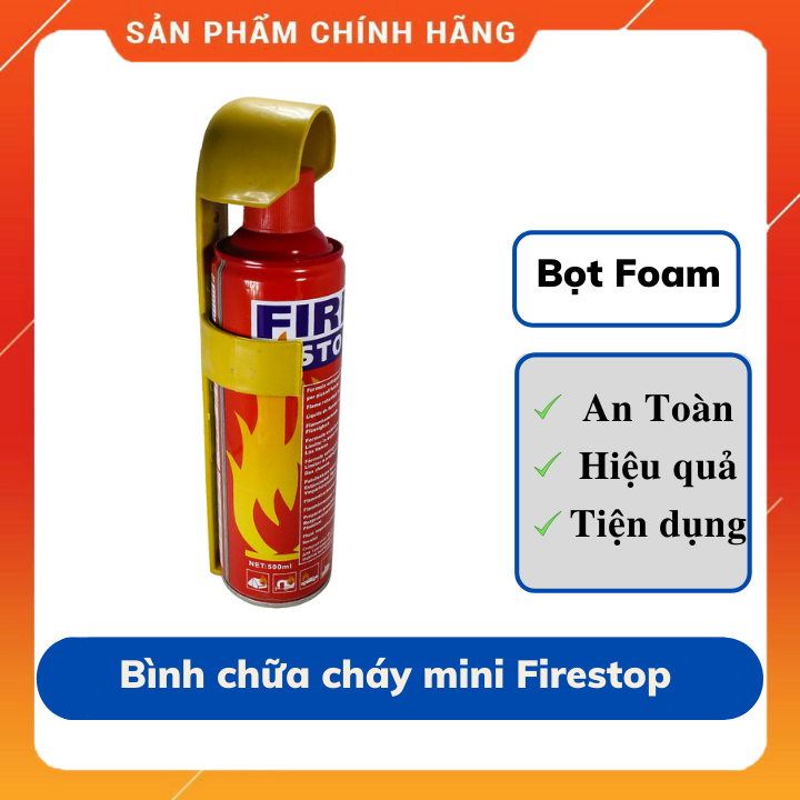 Bình chữa cháy mini FIRESTOP , bình cứu hỏa khẩn cấp trên xe ô tô, xe ...