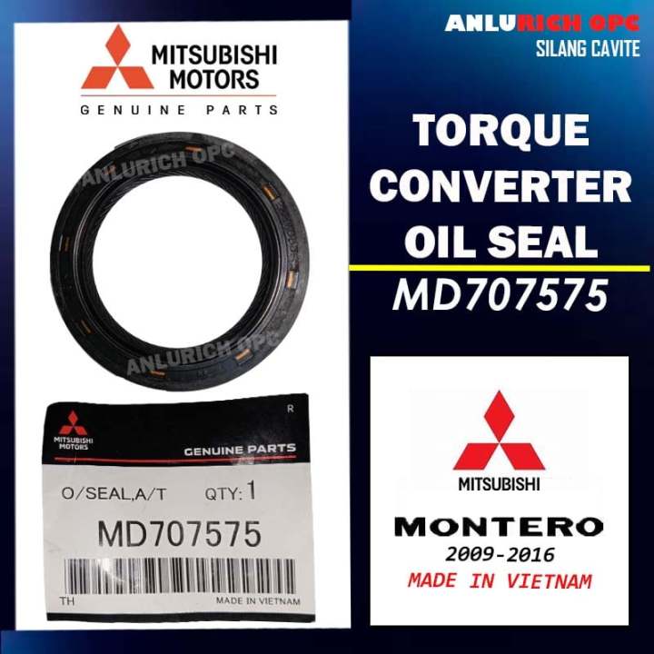 MITSUBISHI GENUINE TORQUE CONVERTER OIL SEAL for MITSUBISHI MONTERO ...