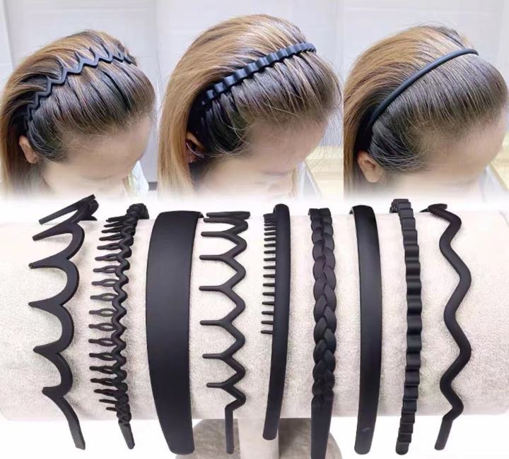 Infin8ty Female & Male Hair Band Plastic Matted Quality Headband ...