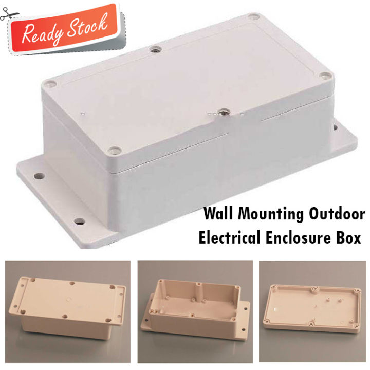 Wall Mounting Outdoor Electrical Enclosure Box Waterproof 158 x 90 MM ...