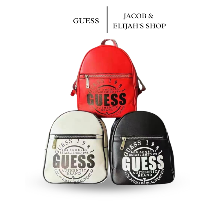 Jacob & Elijah's Branded Bags :GUESS Backpack Fashion meets Function in ...