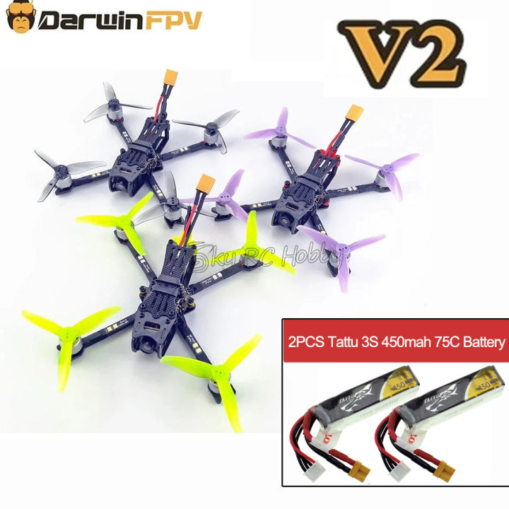 DarwinFPV Baby Ape Pro V2 FPV Flight Control Quadcopters 142mm 3 Inch ...