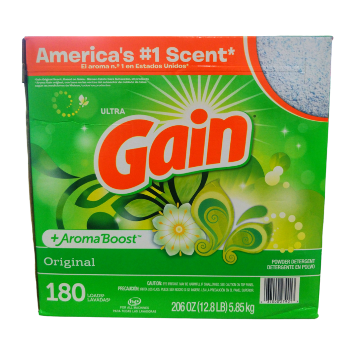 Gain Ultra Powder Laundry Detergent Original 180 Loads - 206 oz | Lazada PH