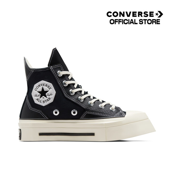 CONVERSE รองเท้าผ้าใบ CHUCK 70 DE LUXE SQUARED FOUNDATION UNISEX BLACK ...