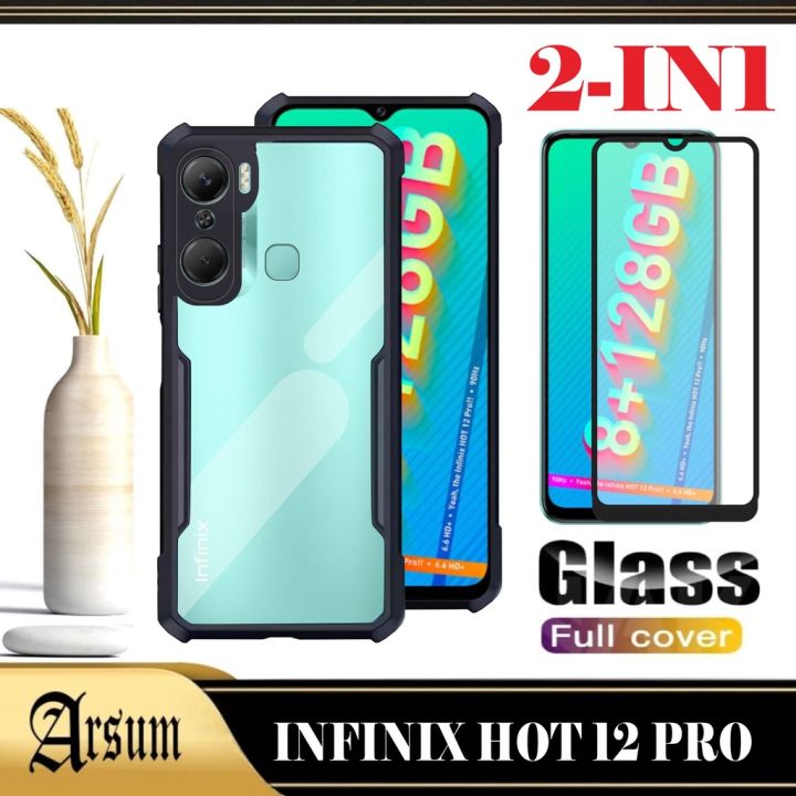 PROMO Case INFINIX HOT 12 PRO HOT 12 PRO Nfc 2022 Transparan Softcase ...