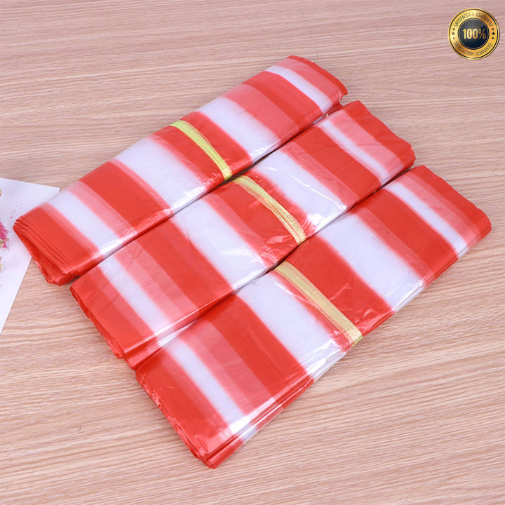 the creative studio 40pcs thick red/white stripe and blue/white stripe ...