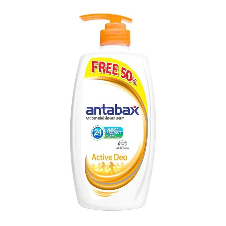 Antabax Antibacterial Shower Cream Active Deo - ( 960g Bottle ) | Lazada