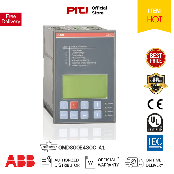 ABB ATS022 CONTROL UNIT คอนโทลเลอร์ควบคุมสวิตซ์ Auto Trans Switch ...