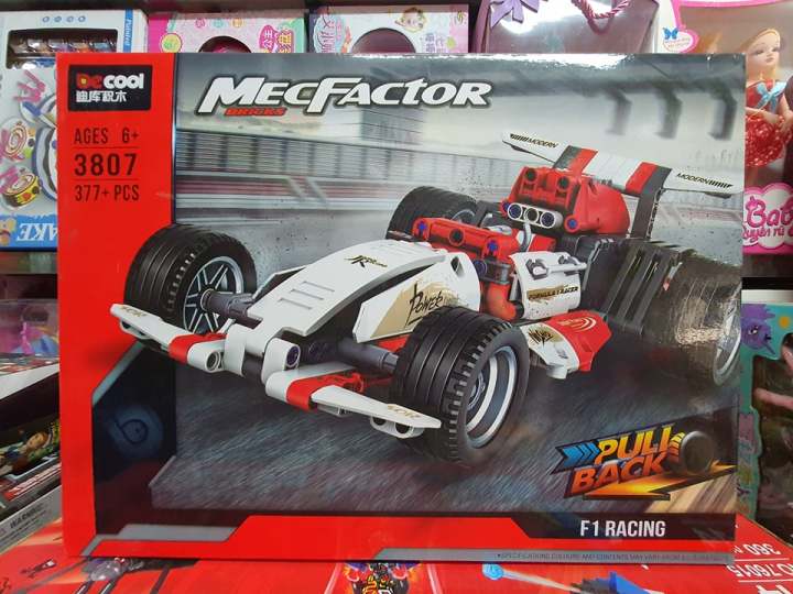 Đồ chơi lắp ghép lego Mô hình xe đua MecFactor Bricks 3807 . Gồm 377 ...
