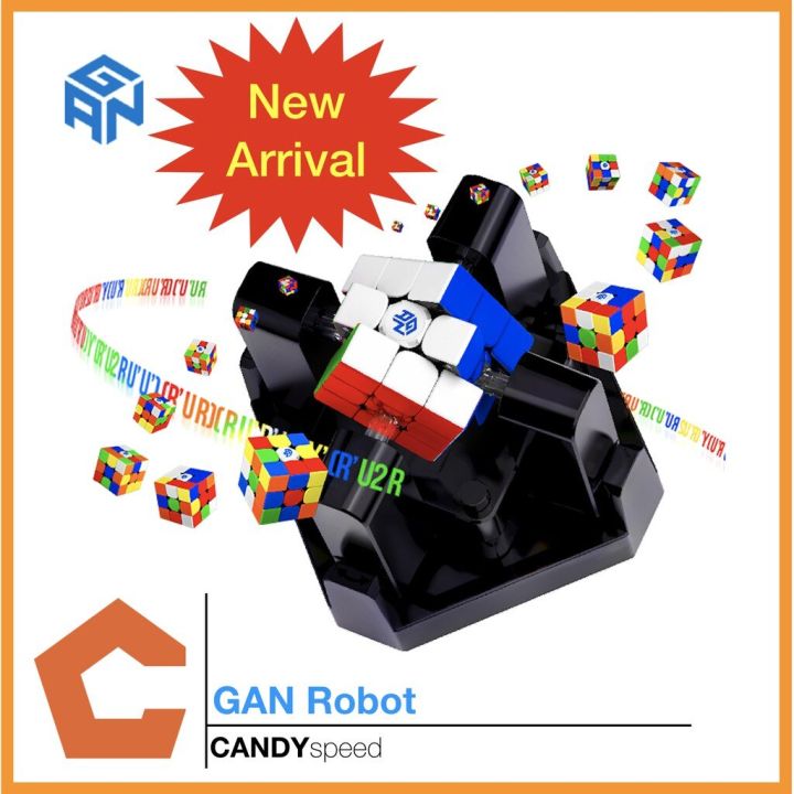 [E-TAX] GAN Robot เครื่องเล่นรูบิคอัฉริยะ | GAN Smart Robot| By CANDYspeed | Lazada.co.th