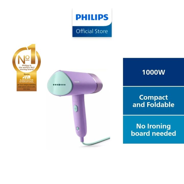 PHILIPS 3000 Series Handheld Garment Steamer - STH3010/30, Compact ...