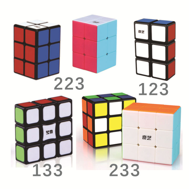 Fantastic Art 123 223 233 Rubik's Cube 3X3 Single-Order Single Layer Two Two Three Double Layer ...