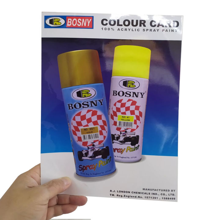 Bosny Color Chart | Lazada PH