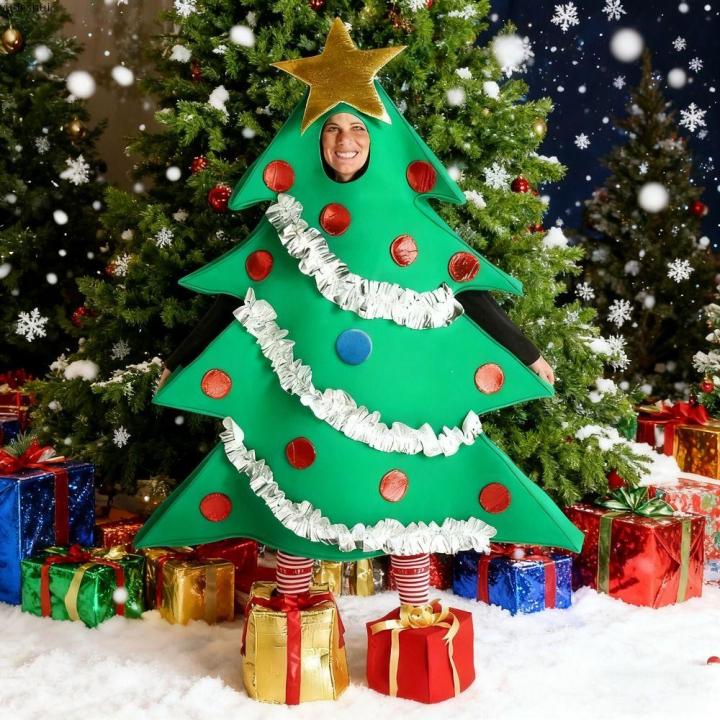 YUDESHUI With Footwear Christmas Performance Costume Gift Shaped Shoes ...