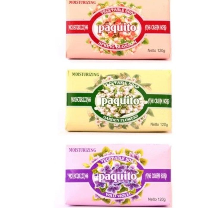 Paquito Vegetable Soap 120gr - Sabun Mandi Batang | Lazada Indonesia