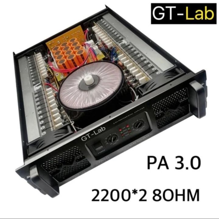 Power Amplifier GT Lab by RDW PA 3.0 / PA3.0 ORIGINAL 2 CHANNEL ...