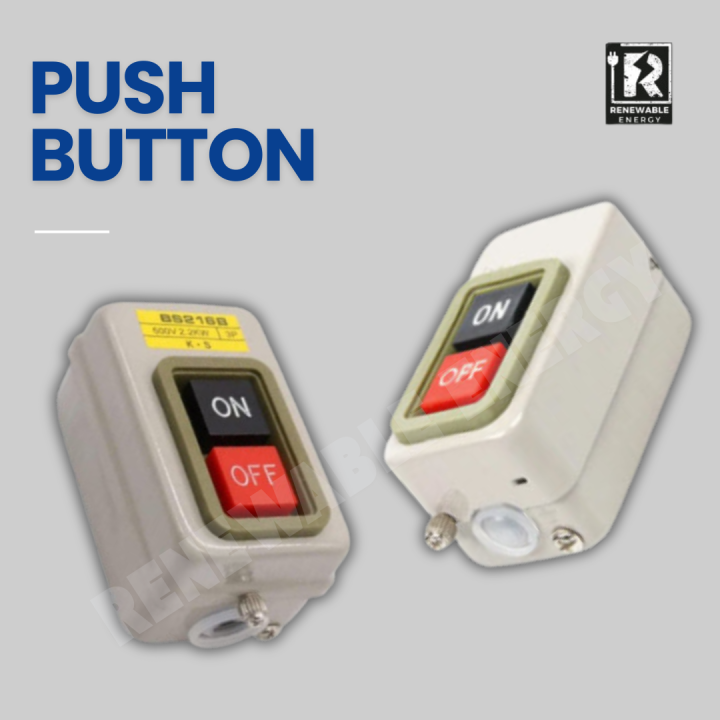 Power Push Button Switch BS-211B 10A/ BS-216B 15A 500V 2.2KW | Lazada PH