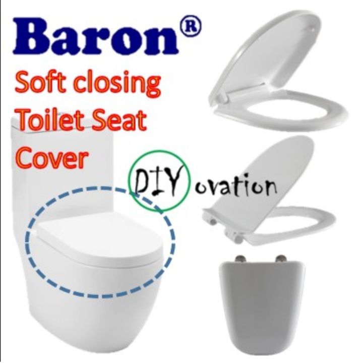 Baron Original Toilet Seat Cover- W888 W303 Soft closing- Urea ...