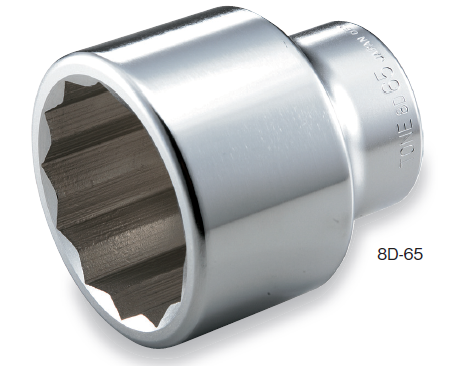 TONE (JAPAN) Standard Chrome Box Socket 12 point - 1" Metric | Lazada