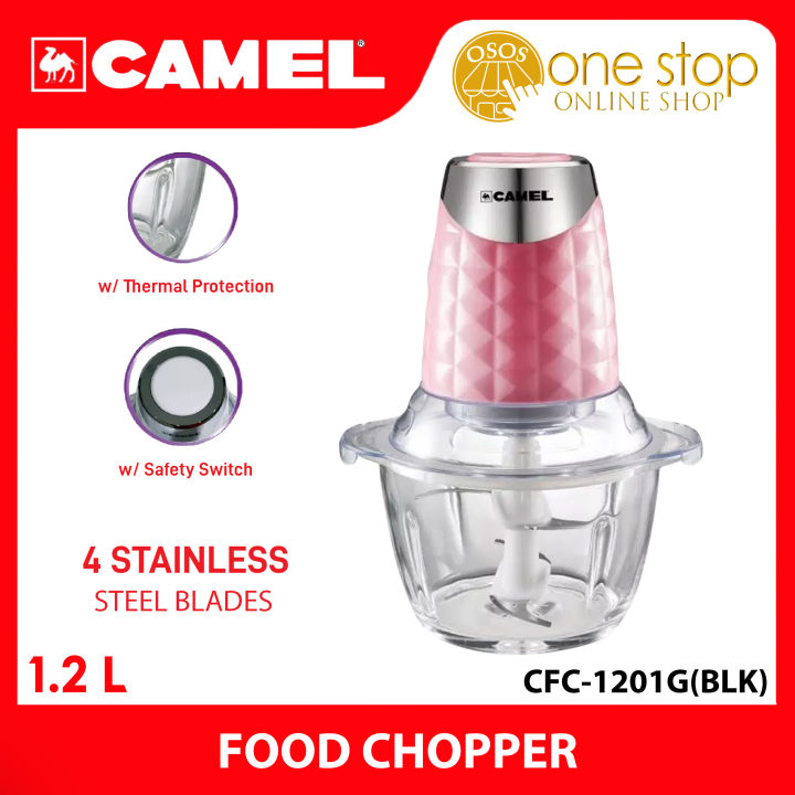 Camel Original 1.2L Food Chopper 300watts CFC-1201G •OSOS• | Lazada PH