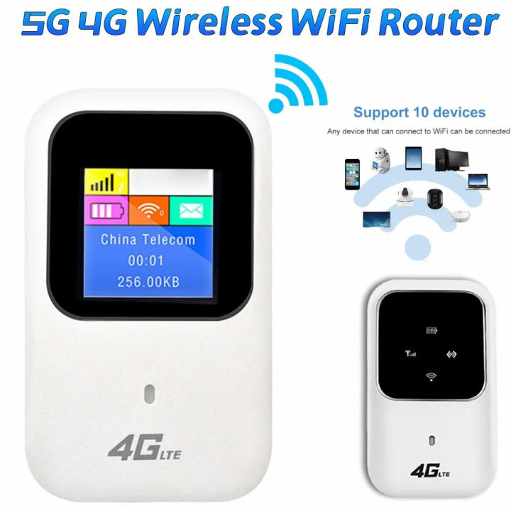 5G 4G Wireless WiFi Router WiFi Adapter Modem Dongle Router with SIM ...