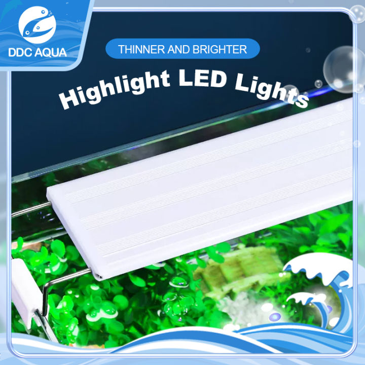 【DDC AQUA】Aquarium Light Tricolor Waterproof Fish Tank Light Aquarium ... 【DDC AQUA】Aquarium Light Tricolor Waterproof Fish Tank Light Aquarium ...