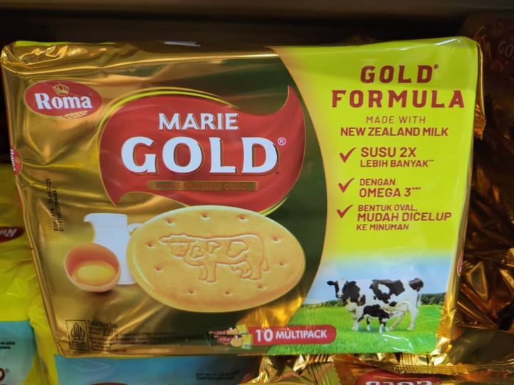 ROMA BISKUT MARIE GOLD 20GX10'S/PKT | Lazada