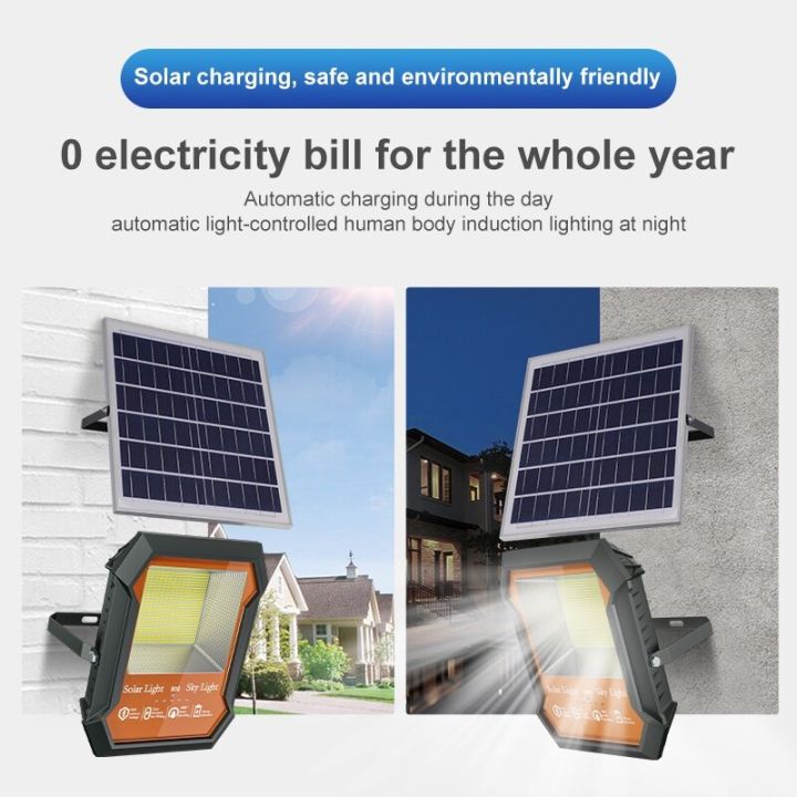 Ready Stock 7000W Solar Light Outdoor Lighting LED Lampu Solar IP67 ...