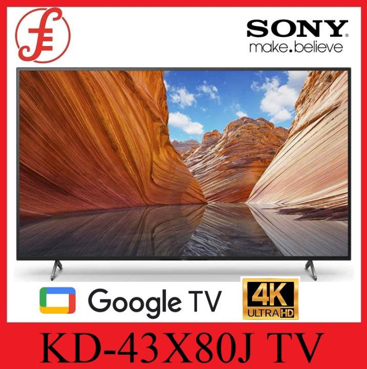 SONY KD-43X80J 43INCH HDR GOOGLE 4K LED TV | Lazada Singapore