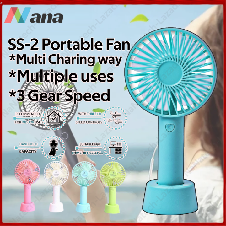 "Embrace the Breeze with SS-2 Portable Mini Fan Pocket-Sized Comfort ...